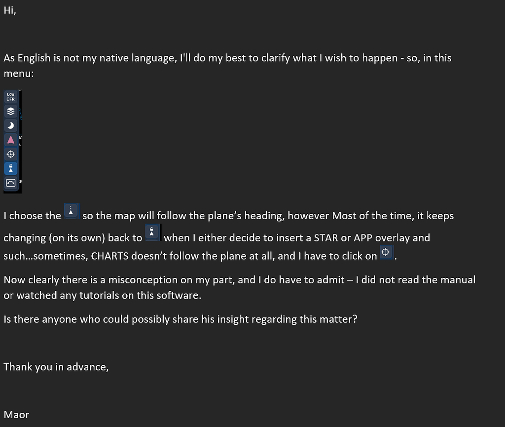 Charts following - Desktop - Navigraph