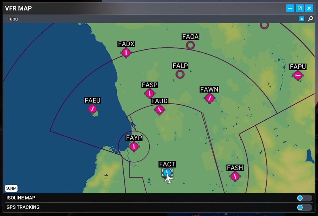 MSFS 2020 VFR map search function after SU 10 - General MSFS Data - Navigraph