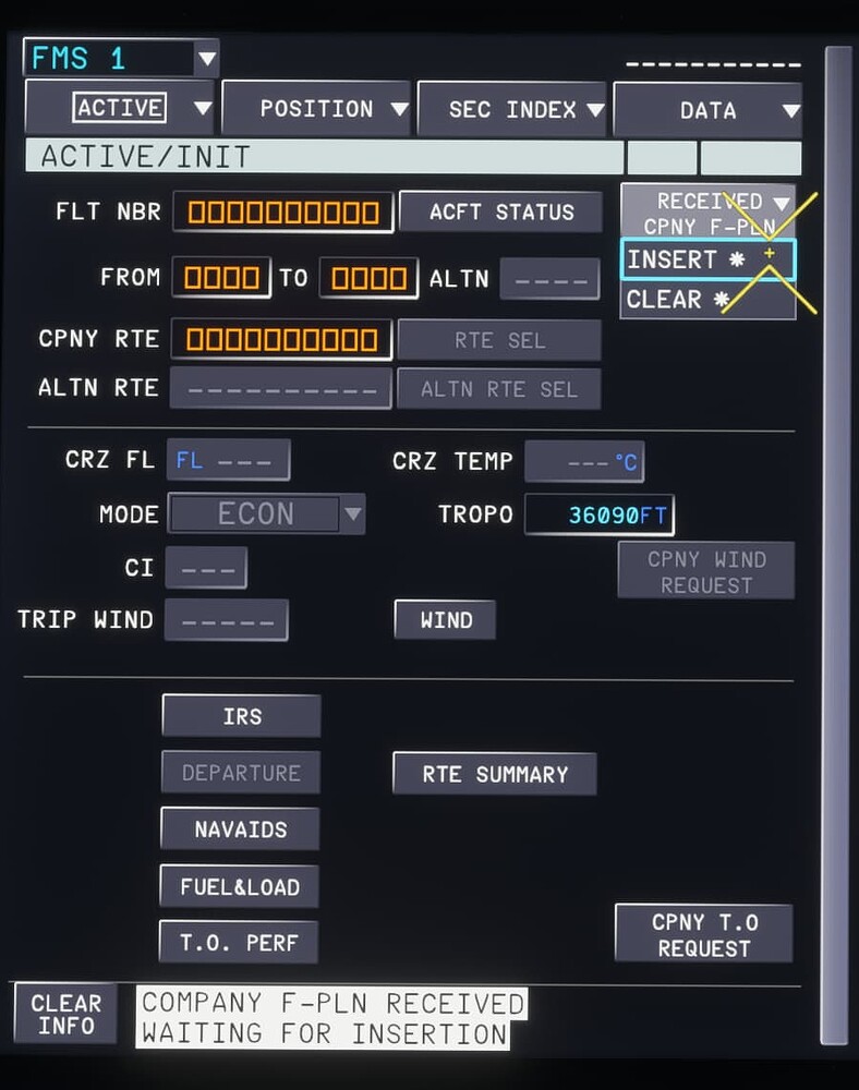 Inibuilds A350 F-PLN Insert Failed with Navigraph NAVDATA - General MSFS Data - Navigraph