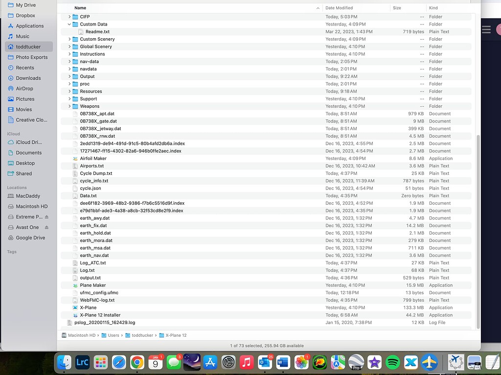 FMS Data Manager not finding XP 12 MAC - FMS Data Manager - Navigraph