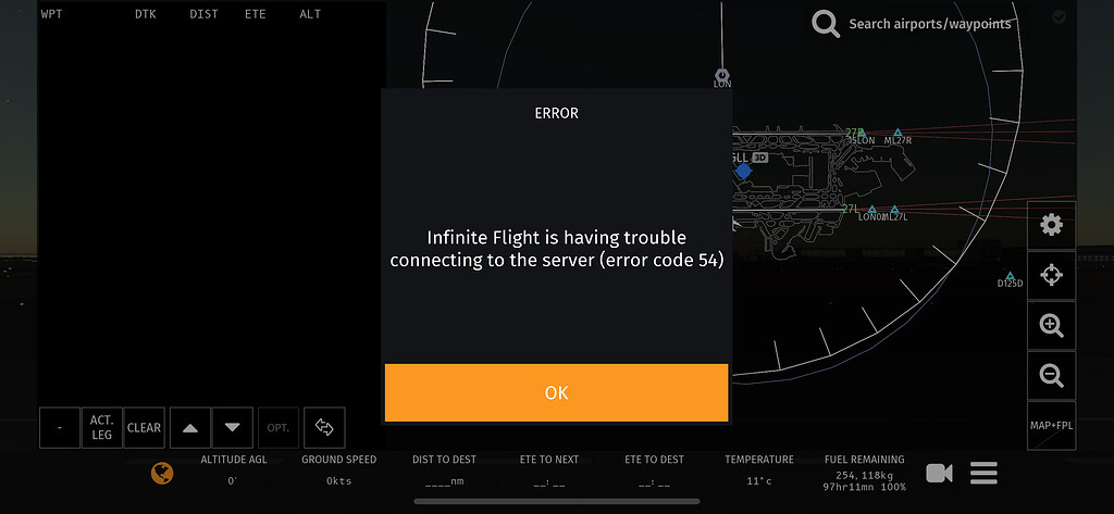 Error code when importing - Site Feedback - Navigraph