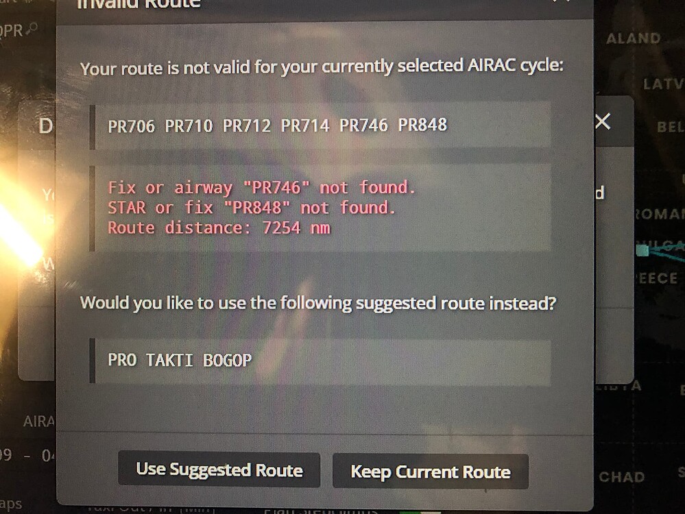 VQPR Paro Rnav Approche missing : cycle 2509 - SID/STAR/APPR - Navigraph