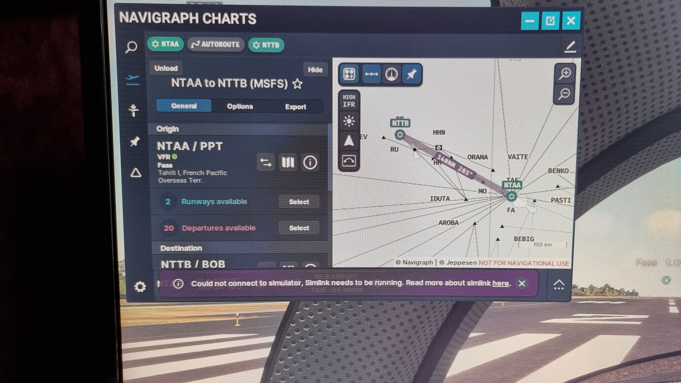 Simlink not connecting to flight simulator - Simlink/Moving Map - Navigraph