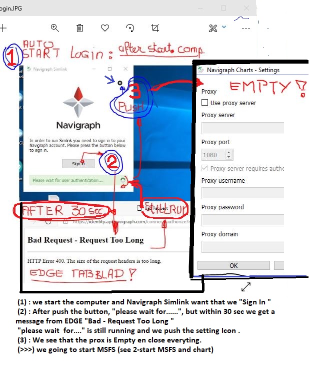 Simlink Login Issue - Simlink/Moving Map - Navigraph