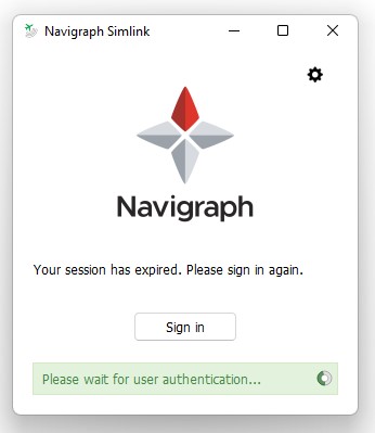 Simlink authentication error - Simlink/Moving Map - Navigraph
