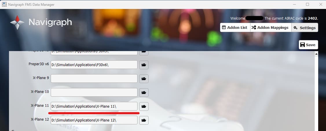 New to Navigraph. AIRAC not updating. XP11 11.55 (using zibo mod) - General non MSFS data ...