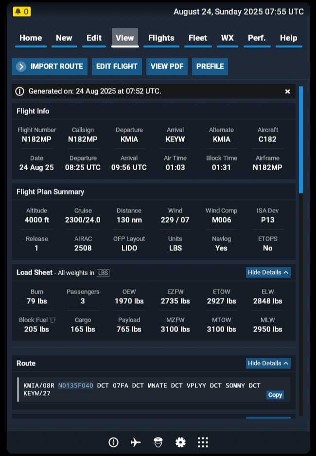 Missing Waypoint When Flight Imported - Dispatch for MSFS - Navigraph