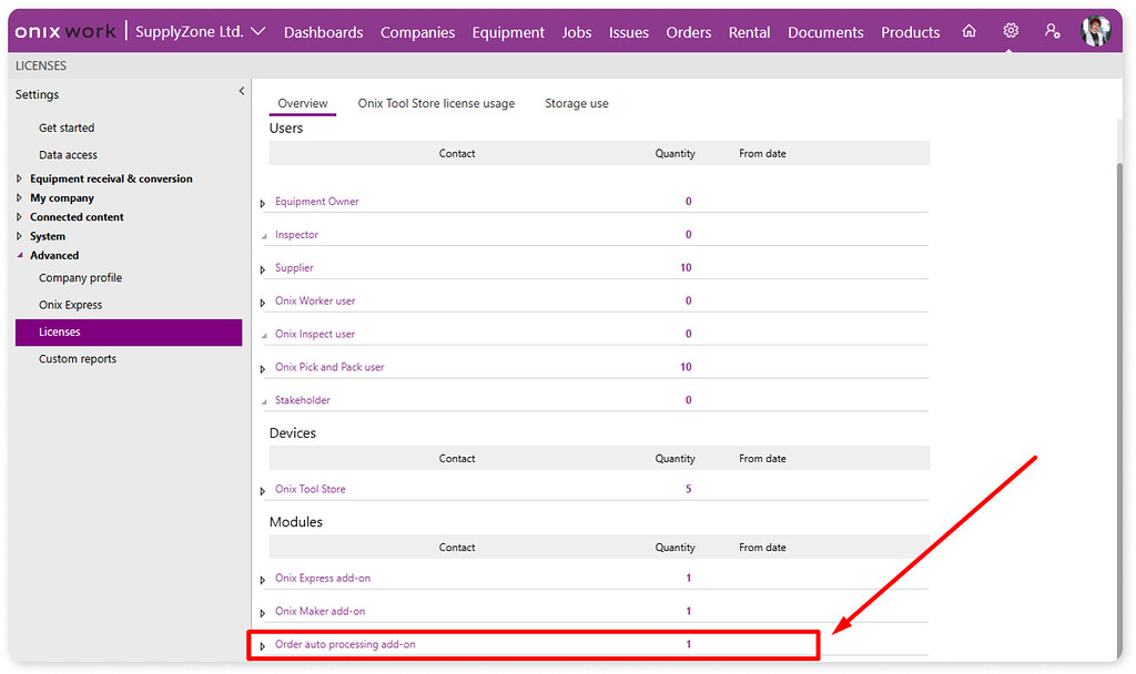 Orders - Automatically process orders based on workflow stage - Knowledge base - Onix Community