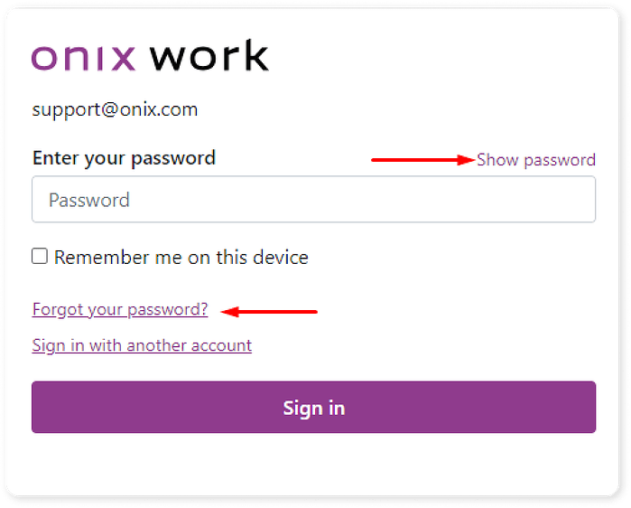 Log in to Onix applications - Knowledge base - Onix Community