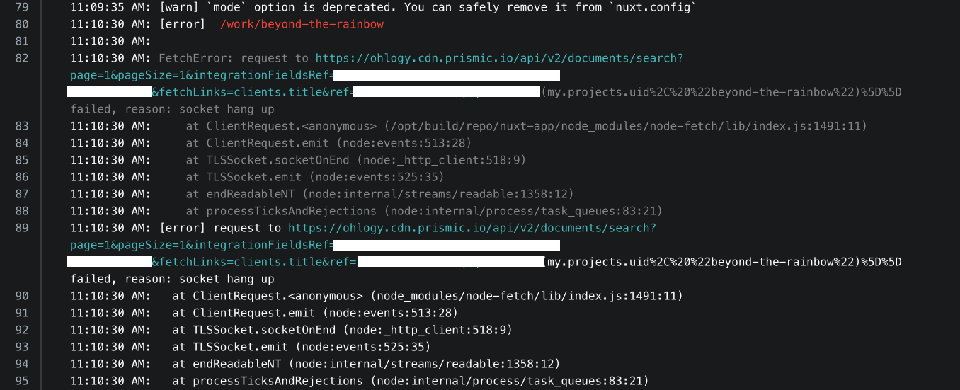 Integration field – Fetch Error - Developing with Prismic - Prismic People Integration field – Fetch Error - Developing with Prismic - Prismic People