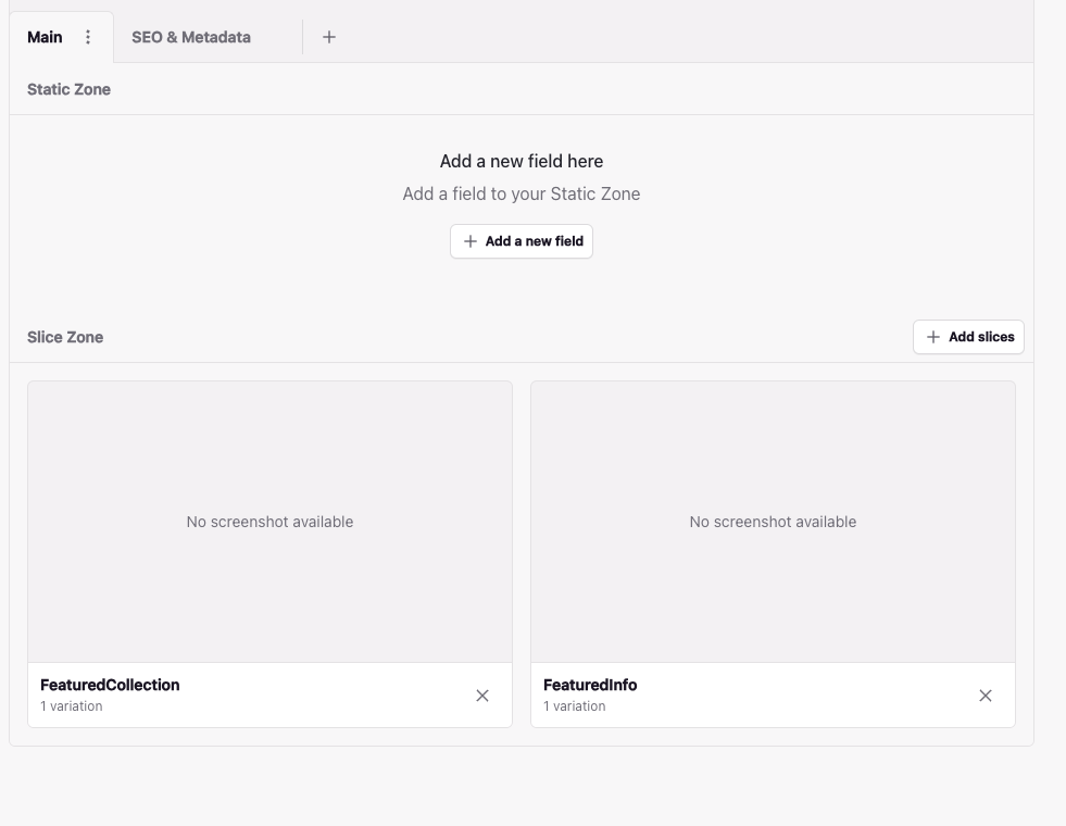 Non-existent slice type showing up in client.getSingle() - Developing with Prismic - Prismic People