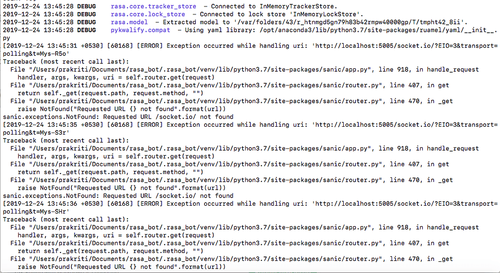 Getting Error On Running Rasa Server Rasa Open Source 2024 12 09