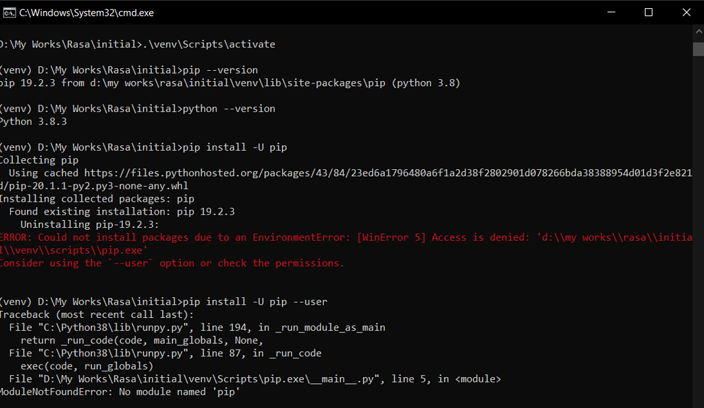Installing Rasa On Windows Rasa Open Source 2024 12 09