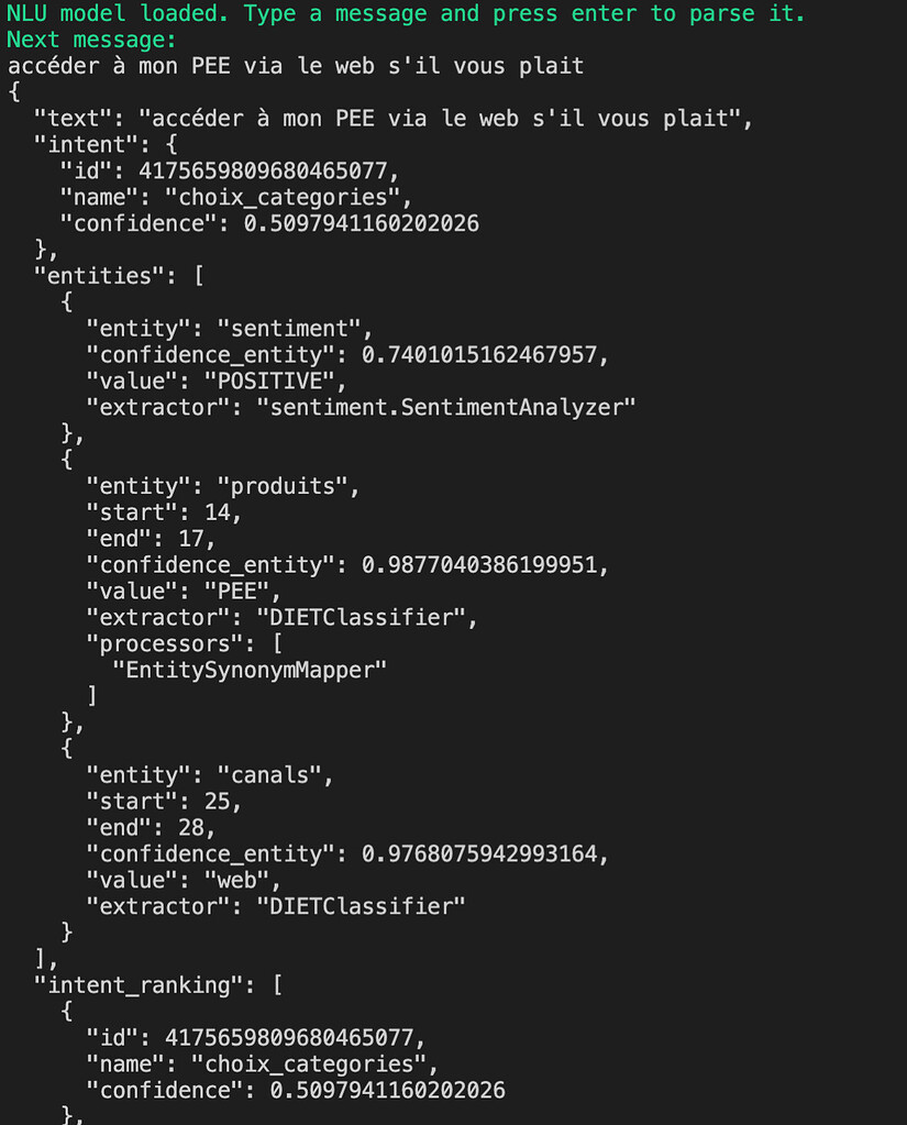 Custom sentiment analysis components issue with Core - Rasa Open Source - 2024-12-09