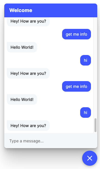 Rasa X message via API trigger not showing in Webchat - [Deprecated] Rasa X Community Edition ...