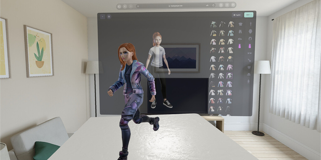 Encountering face animations and lipsync issues in AR using Vision Pro and Ready Player Me ...