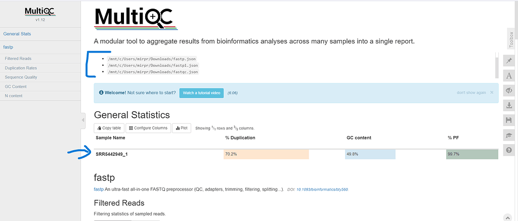 Fastp: not enough samples showing - Ask for help - Seqera Community