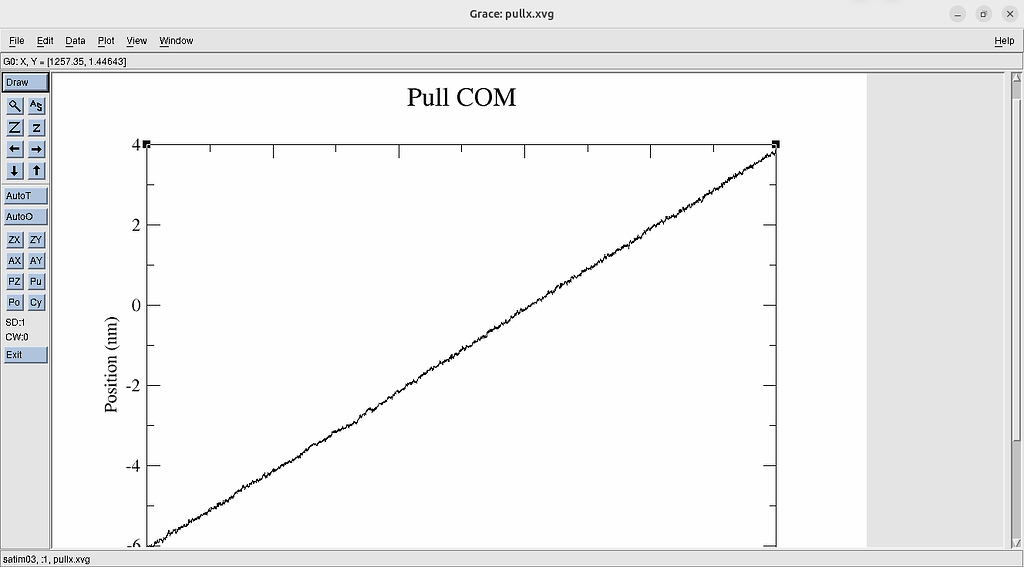 SMD Pulling of DNA Toward Asymmetric Bilayer - User discussions - GROMACS forums
