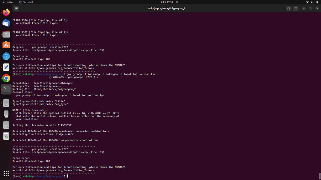 Fatal Error Fatal Error
