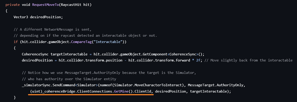 Sync / Command ID Authentication - Suggestions - coherence community
