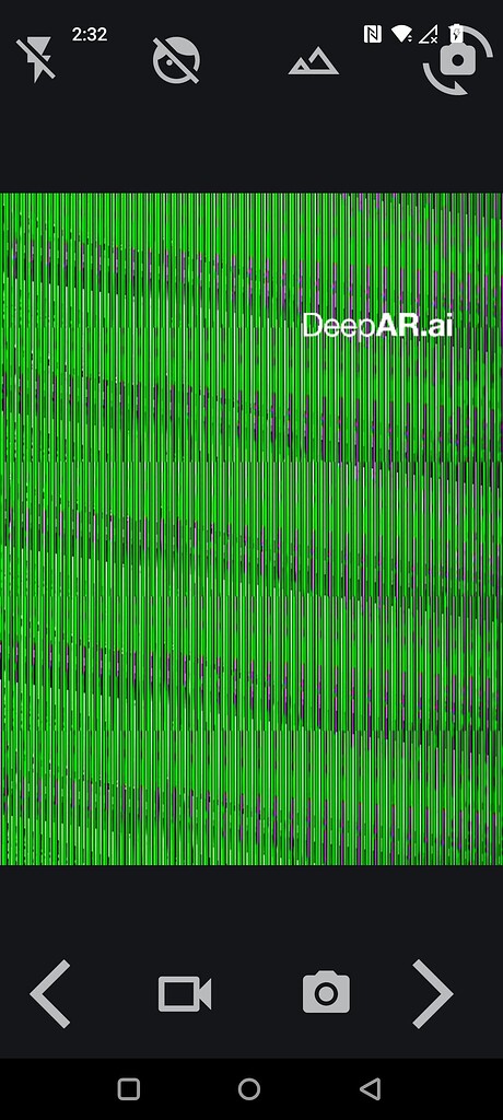 Broken camera screen - Studio Issues - DeepAR Community Forum