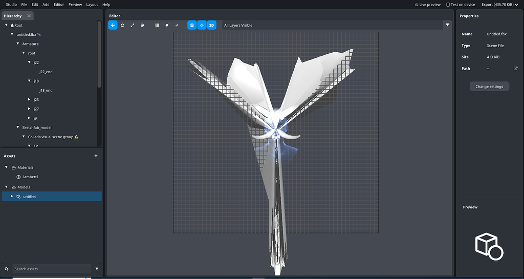 Rig Animation Broke With Blender In The Deepar Help Help And Questions Deepar Community Forum