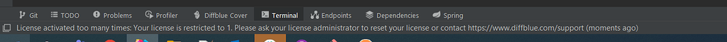 License activated too many times - Issues - Diffblue Community