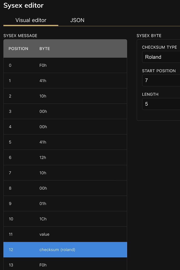 Why the Electra One SysEx Editor’s Checksum Function Is a Game-Changer - General discussion ...