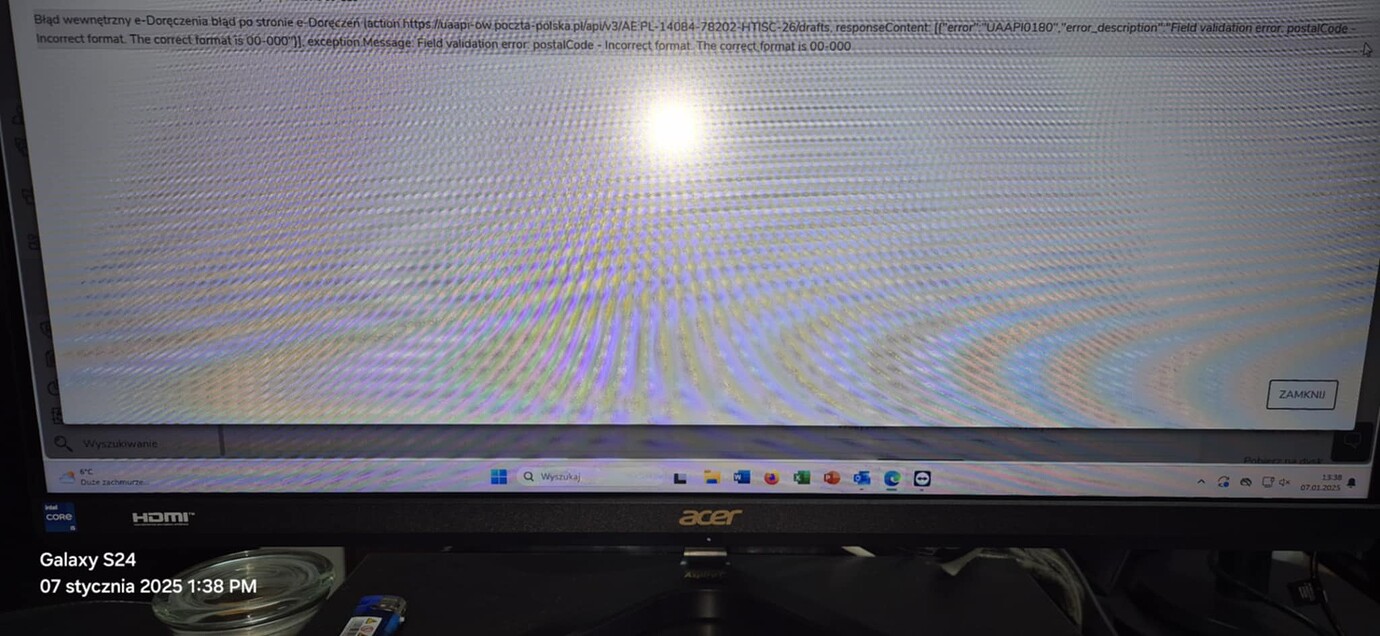 Błąd przy wysyłce przez e doręczenia w ezd rp - Użytkowanie i praca w systemie - Forum ...