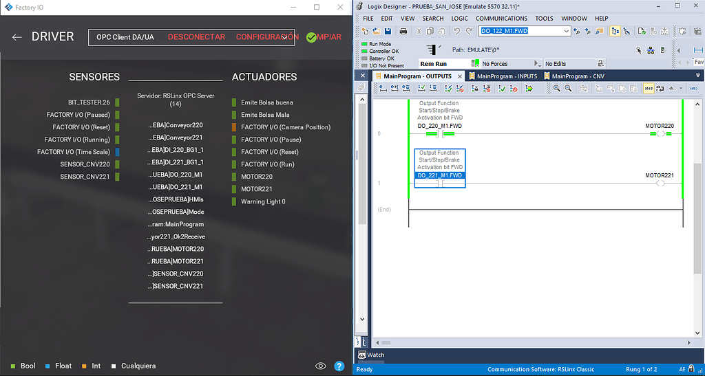 Opc en logix emulate 5000 - Factory I/O Community
