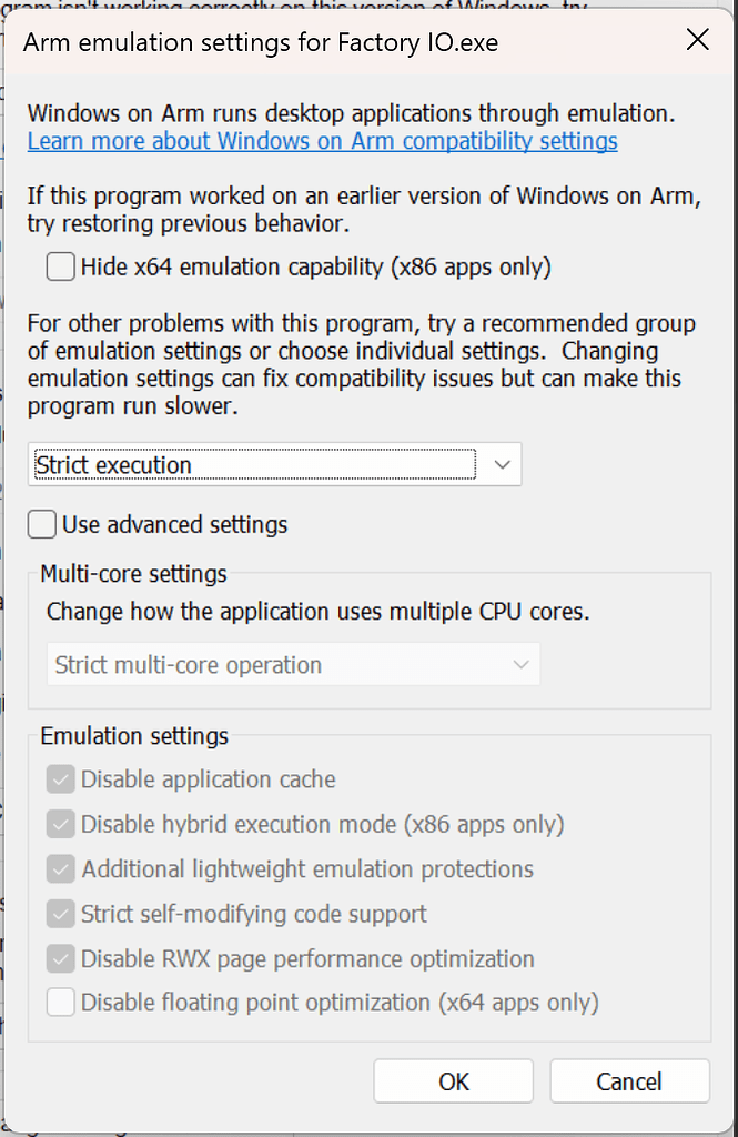 ARM64 (Copilot+ PC) Support - Support - Factory I/O Community