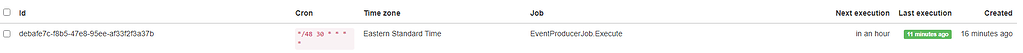 Using Seconds In Cron Expression For Reoccurring Job Question Hangfire Discussion