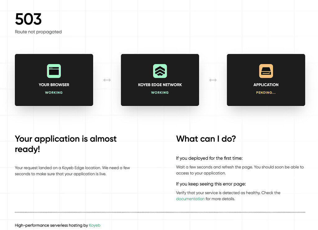 Changelog Update #8 - Improving first deployment experience, new health checks documentation ...