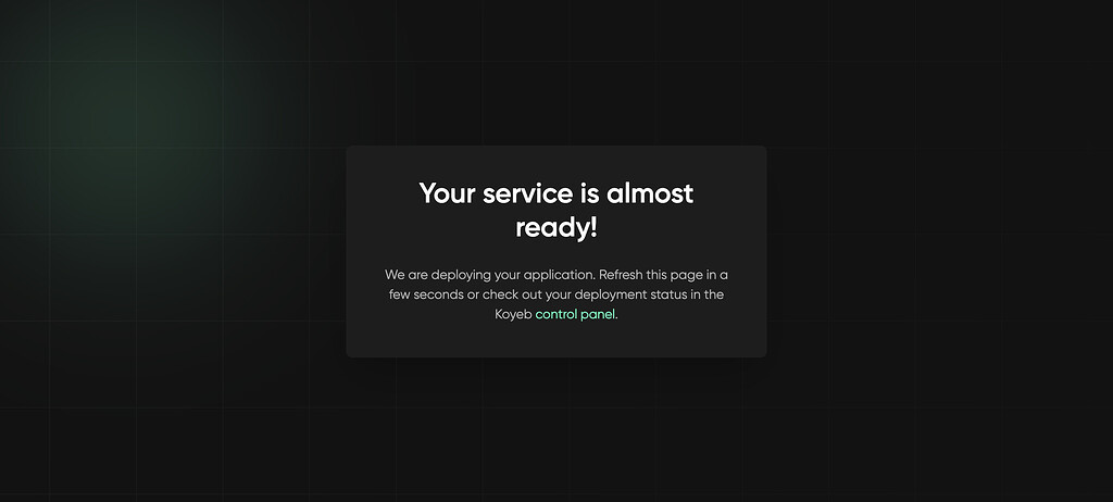 Changelog Update #11 - Improved first deployment experience, deployment statuses, custom domains ...