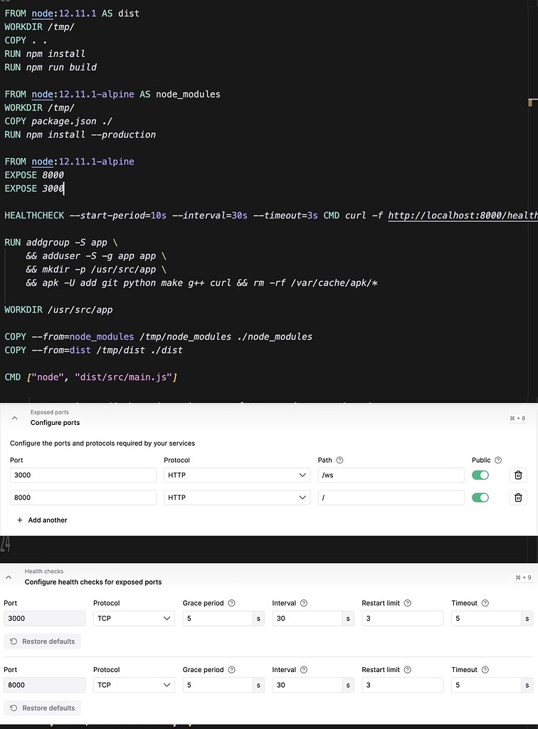 Websocket not connecting - Troubleshooting and help - Koyeb Community