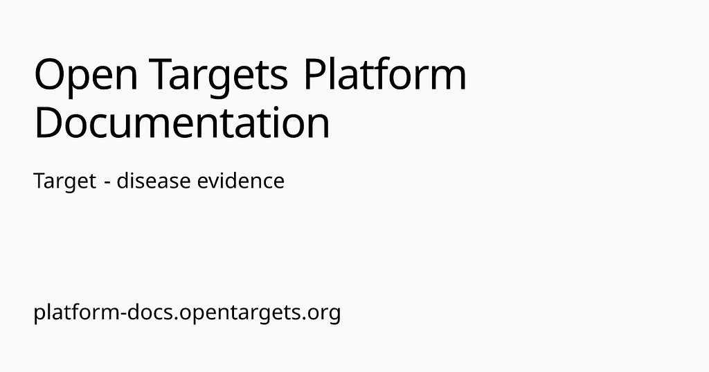 How is the OT Genetics score listed in the OT Platform calculated ...