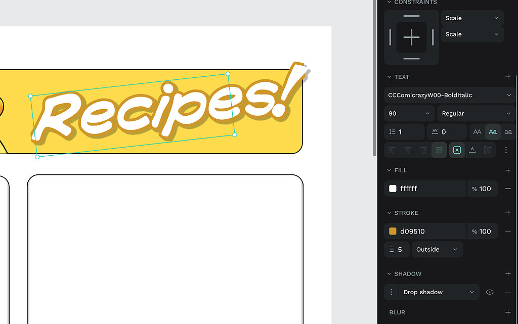 Outside Outline Won't Complete on Custom Font - Ask the community ...