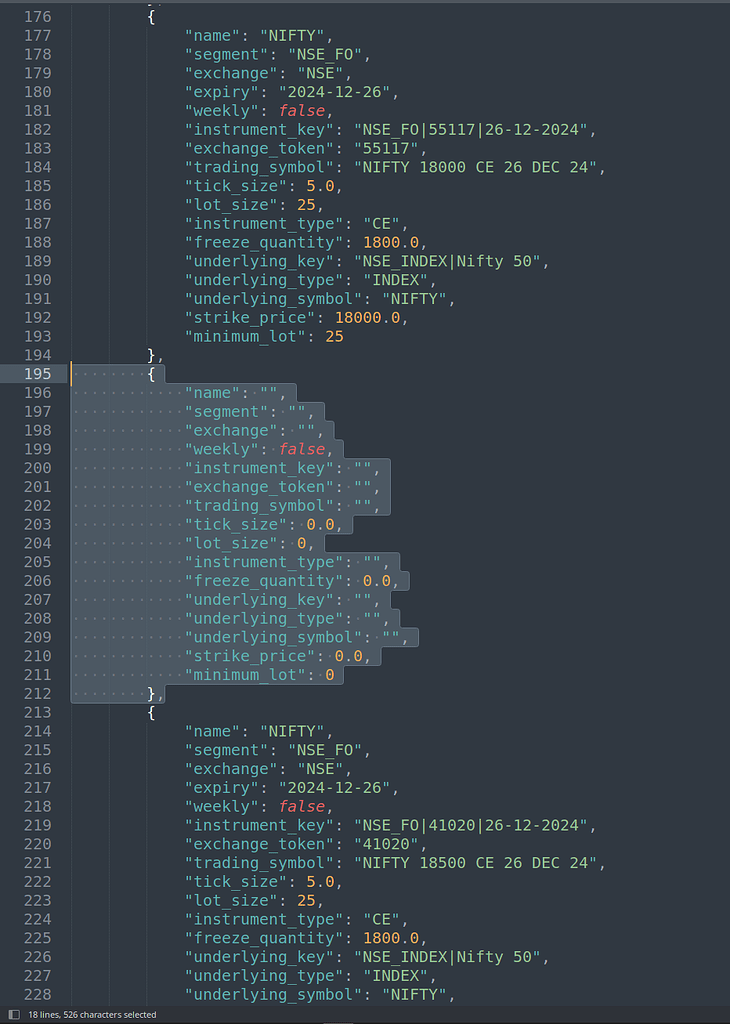 Data missing and bad data in expired contracts API - Developer API - Upstox Community