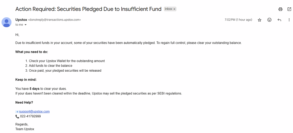 Threat From Upstox General Upstox Community