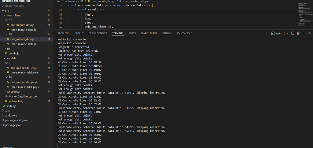 Websocket-Data Duplicate Data Supply - Developer API - Upstox Community