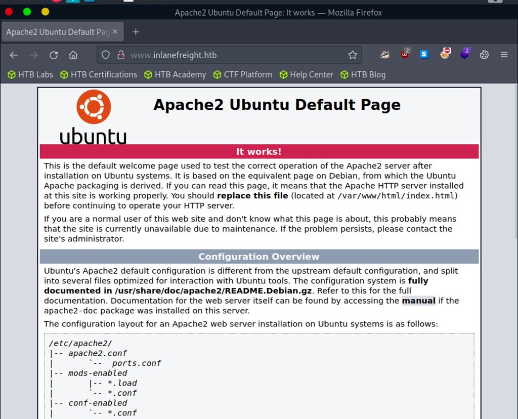 Htb Academy Vhost Problem At Information Gathering Web Edition Module Academy Hack The