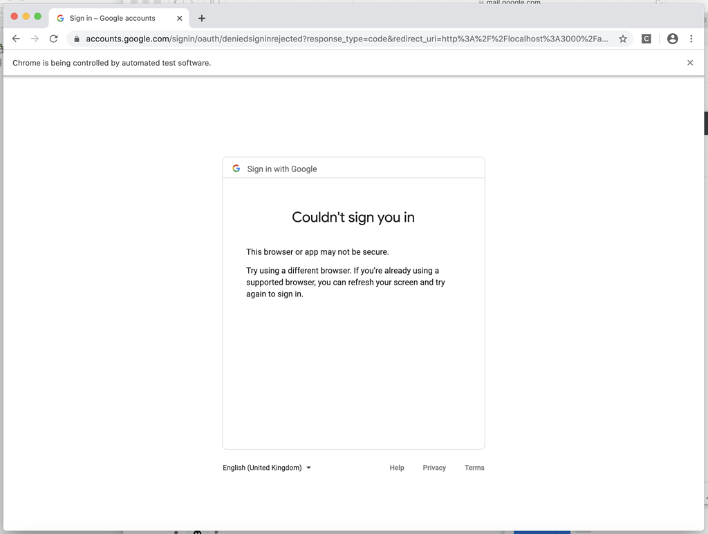 How To Do Simple Node App Login Google Auth Katalon Studio Katalon 