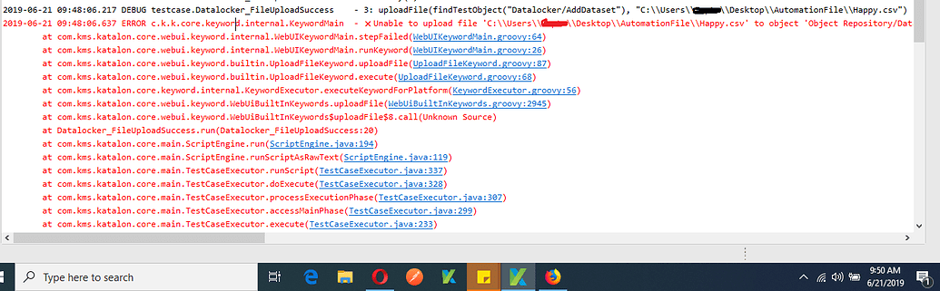 How To Upload Csv File To The Website Using Katalon Katalon Studio 