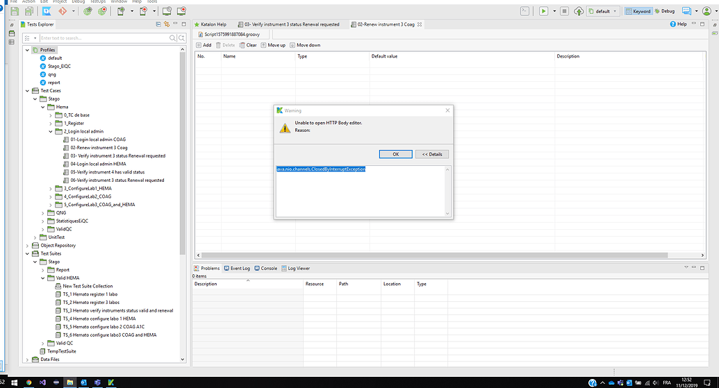 Getting error in Katalon 7.0.6 when upgraded from Katalon Version 6.1.5 ...