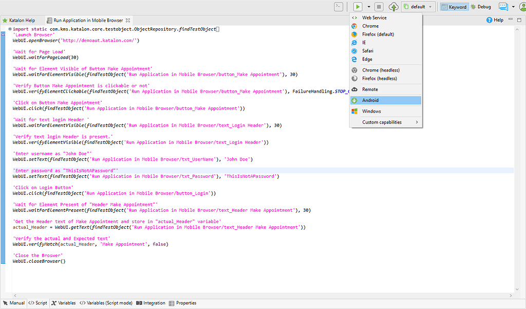 How to run Browsers on Mobile (Testing Web App on Mobile Browsers ...