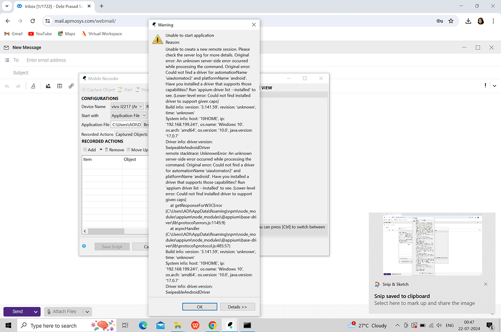 Android setup for Katalon - Katalon Studio - Katalon Community
