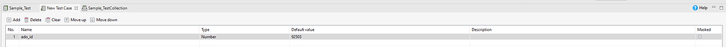Getting Invalid test case(s) while adding ADO test case id variable ...