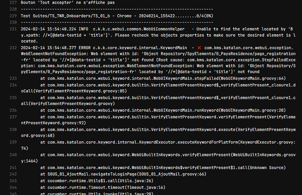 Error with Gitlab CI/CD pipeline when running test on Linux - Katalon ...
