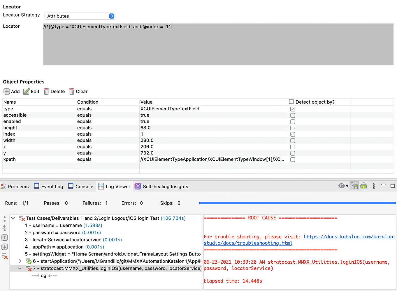 Issue with two objects with the same XPATH and attributes - Katalon ...