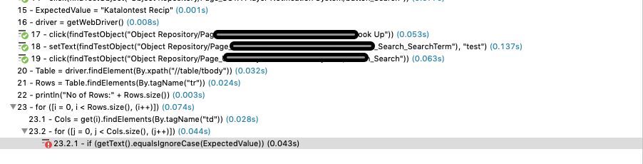 Stale Element Exception In Web Table Archive Katalon Community